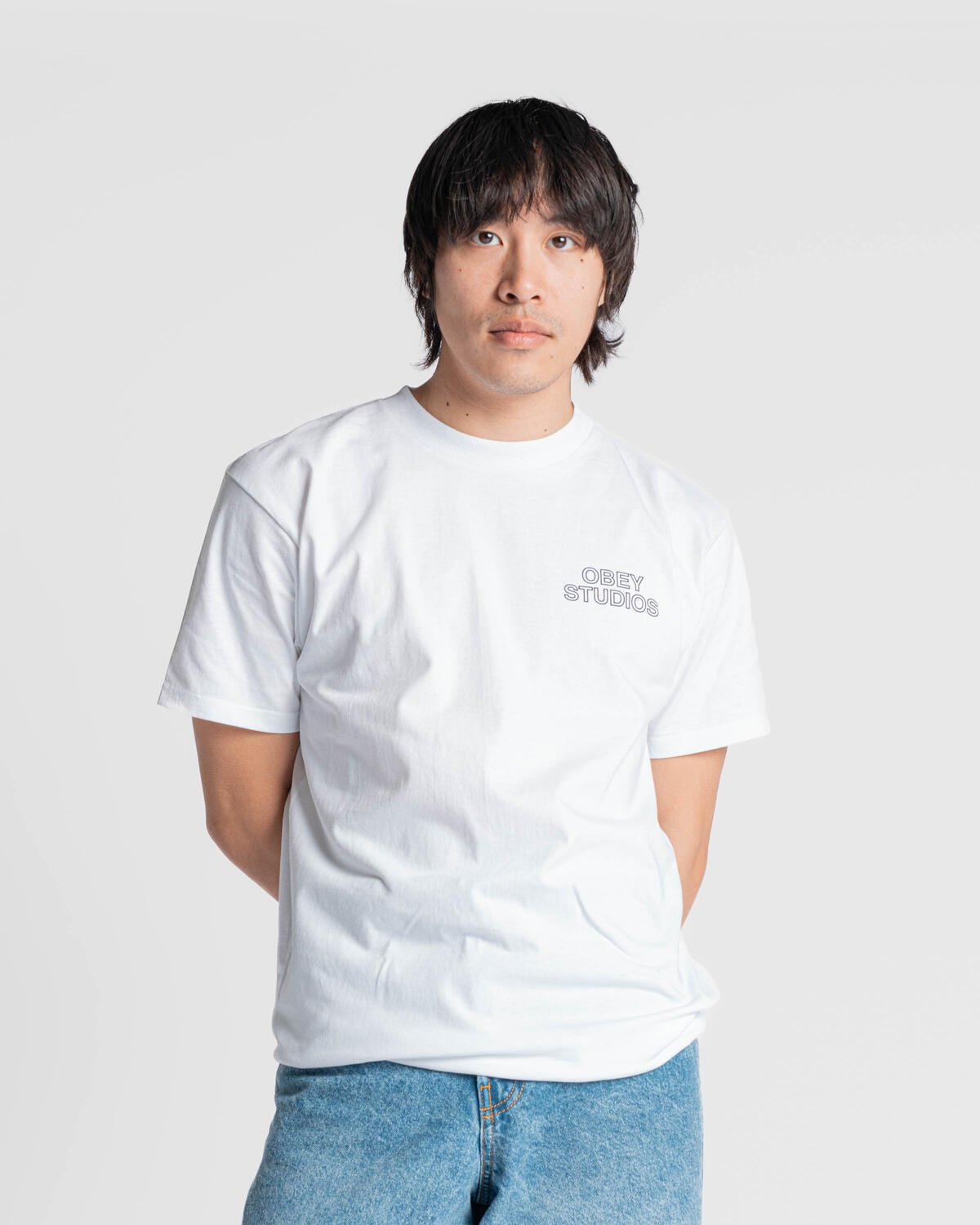 Obey STUDIOS PALETTE TEE | 165264052-WHT | AFEW STORE Obey STUDIOS PALETTE TEE | 165264052-WHT | AFEW STORE